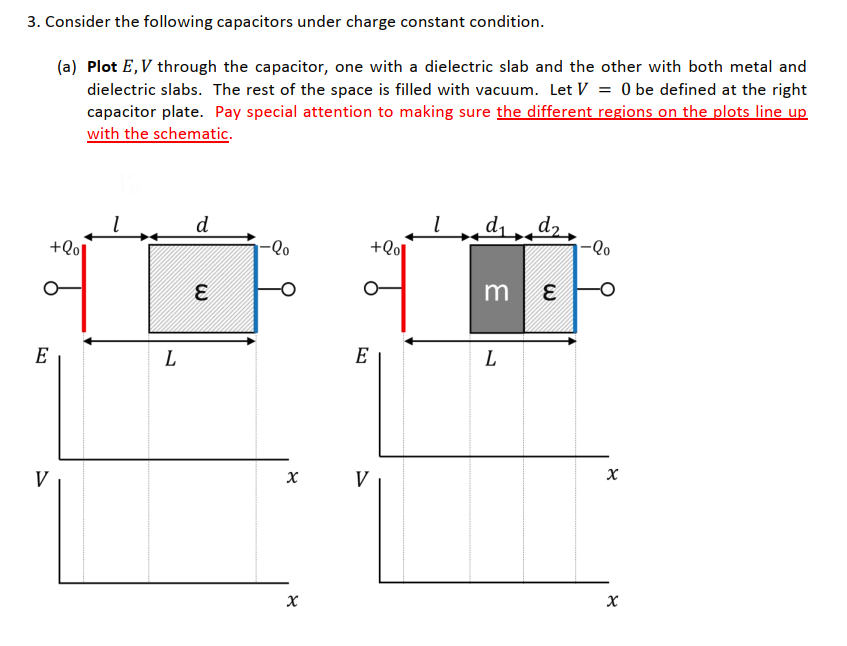 Solved 3. Consider the following capacitors under charge | Chegg.com