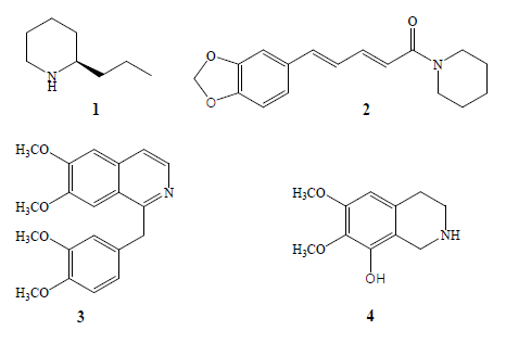Solved 1. ﻿Name the type of amine in each alkaloid | Chegg.com