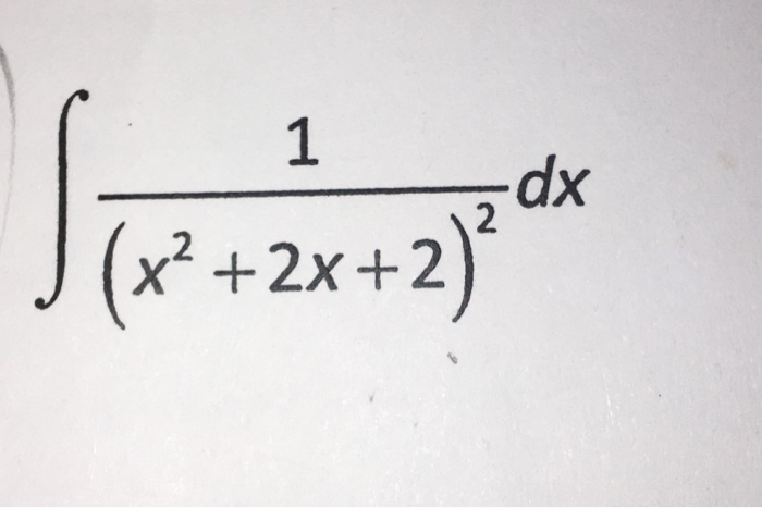 Solved x2 +2x +2 | Chegg.com