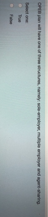 Solved With a defined benefit arrangement, the government | Chegg.com