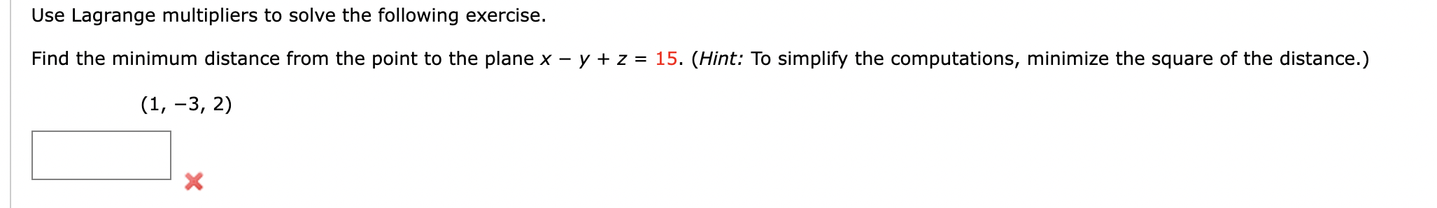 Solved Use Lagrange multipliers to solve the following | Chegg.com