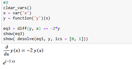Solved 3. Use SageMath to solve for y as a function of x if | Chegg.com