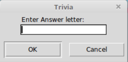 Solved Trivia Create two files: question.py and trivia.py | Chegg.com