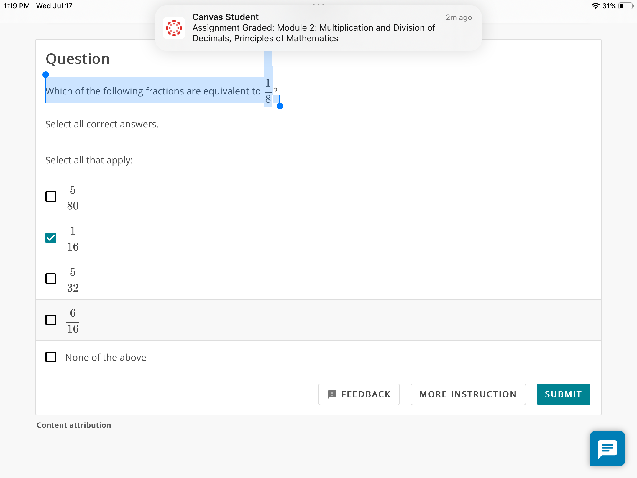 Solved Assignment Graded: Module 2: Multiplication and | Chegg.com