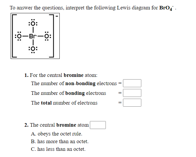 Solved To answer the questions, interpret the following | Chegg.com
