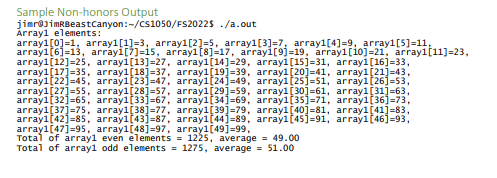 Solved - Arrays Submission Information Submit this | Chegg.com