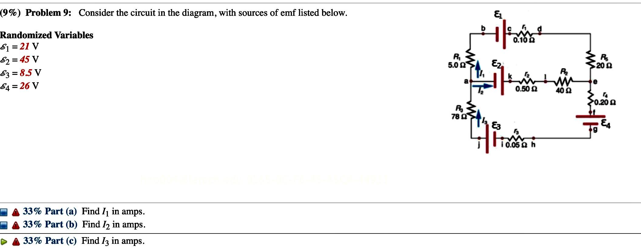Solved (9\%) Problem 9: Consider the circuit in the diagram, | Chegg.com Solved (9\%) Problem 9: Consider the circuit in the diagram, | Chegg.com