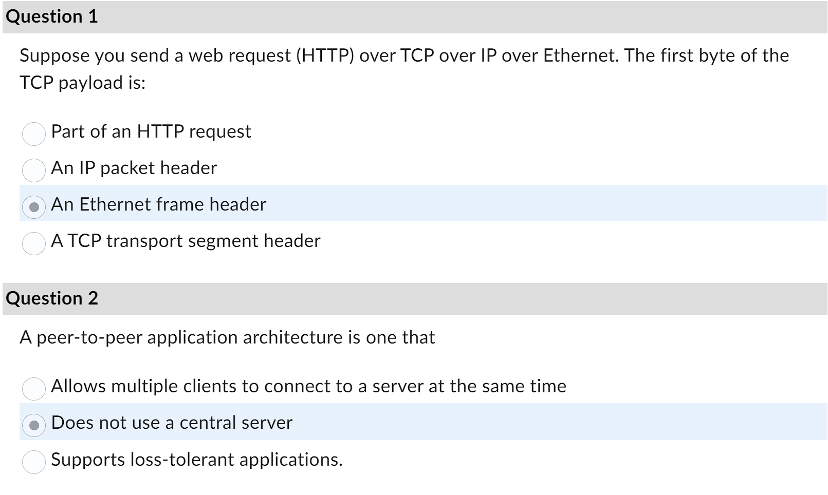 Solved Following the previous problem, host A sends the | Chegg.com