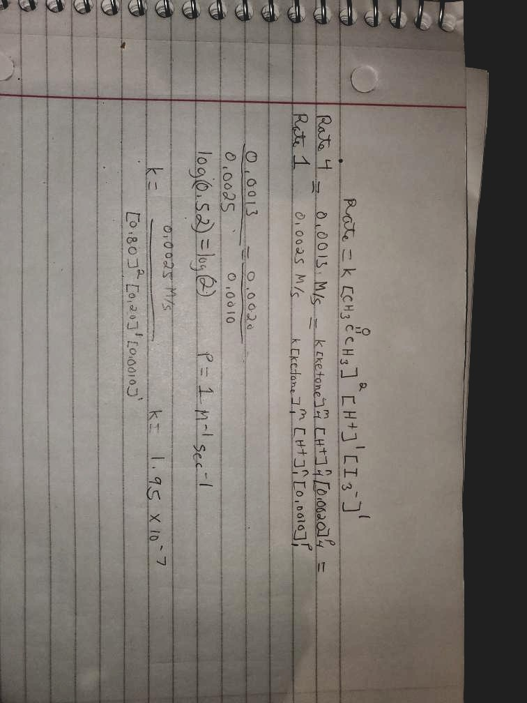 the questions were: 1. calculate the rate, find the | Chegg.com