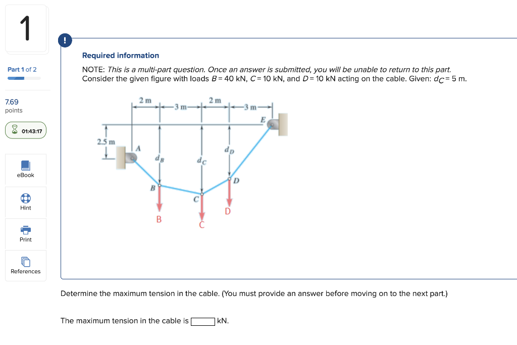 Solved Part 1 of 2 Required information NOTE: This is a | Chegg.com