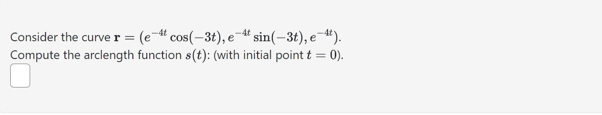 Solved Consider the curve | Chegg.com