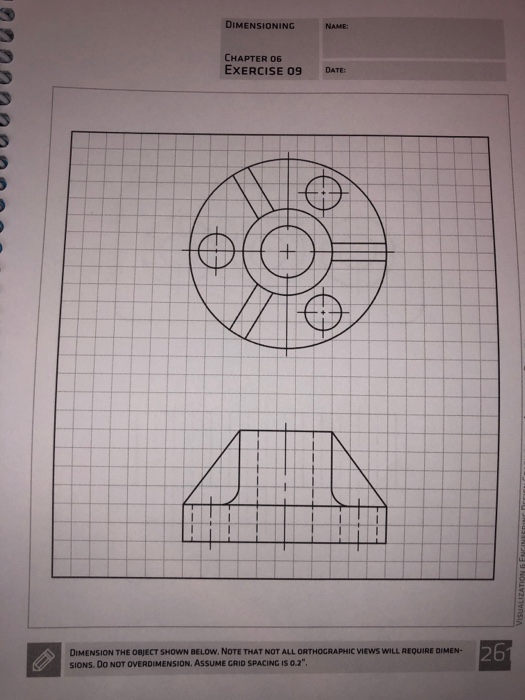 Solved DIMENSIONING NAME: CHAPTER 06 EXERCISE 09 DATE | Chegg.com