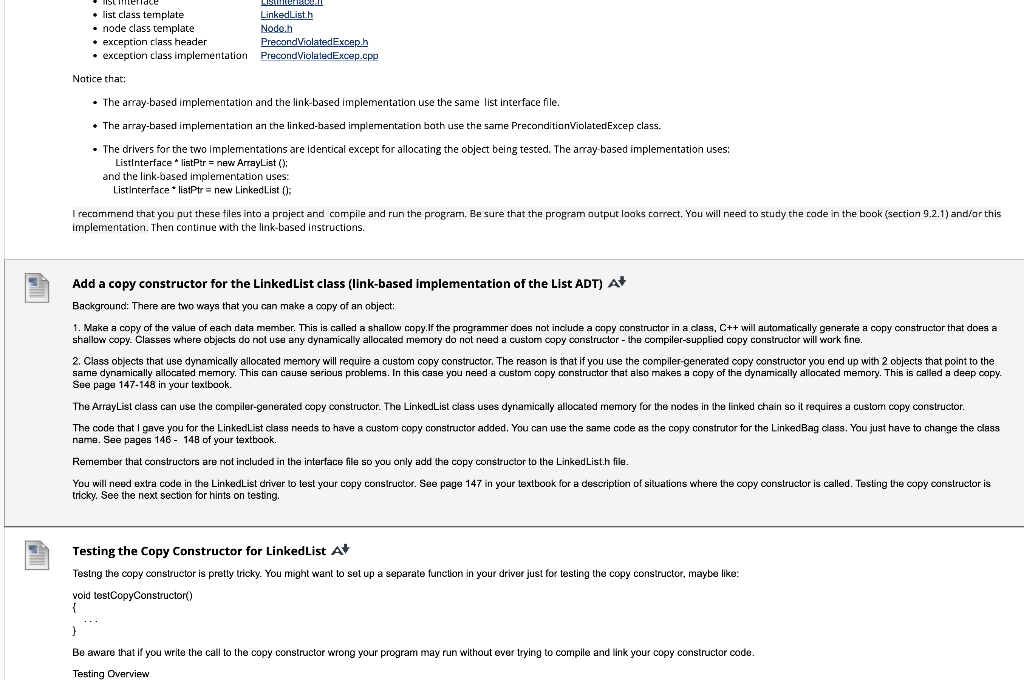 Solved Before starting this assignment, you need to read | Chegg.com