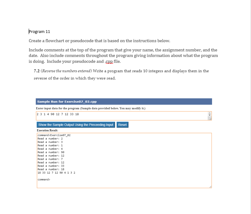 Solved Create a flowchart or pseudocode that is based on | Chegg.com