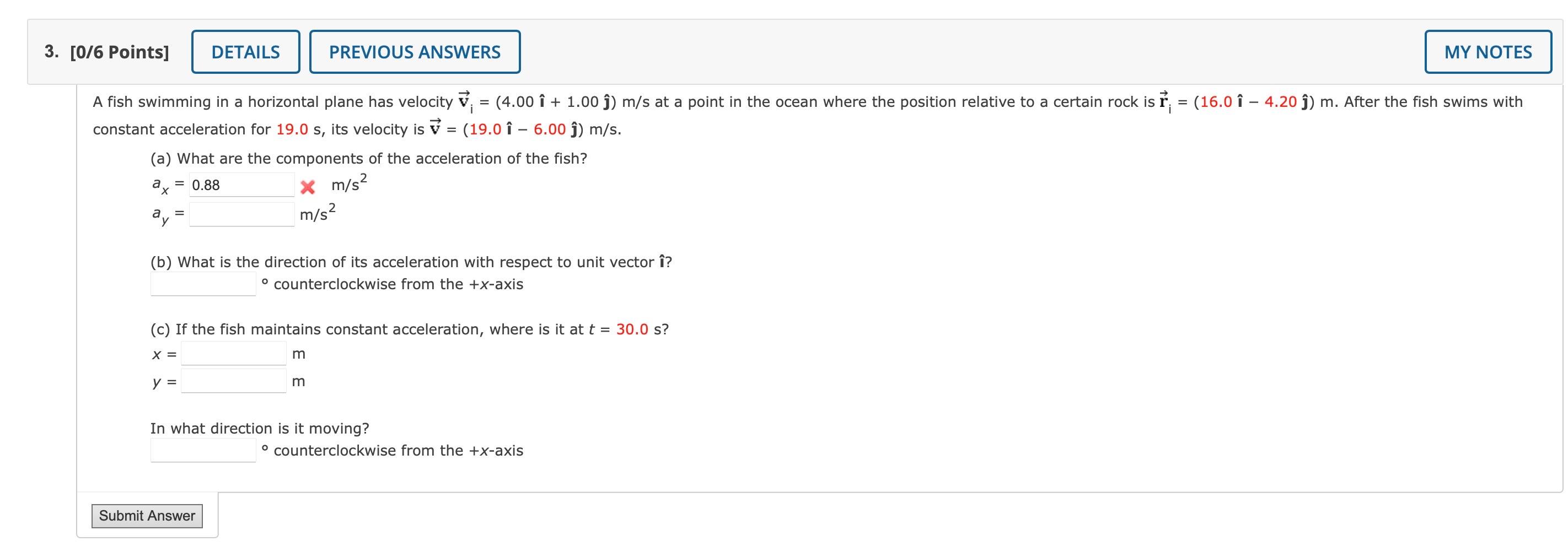 Solved constant acceleration for 19.0 s, its velocity is | Chegg.com