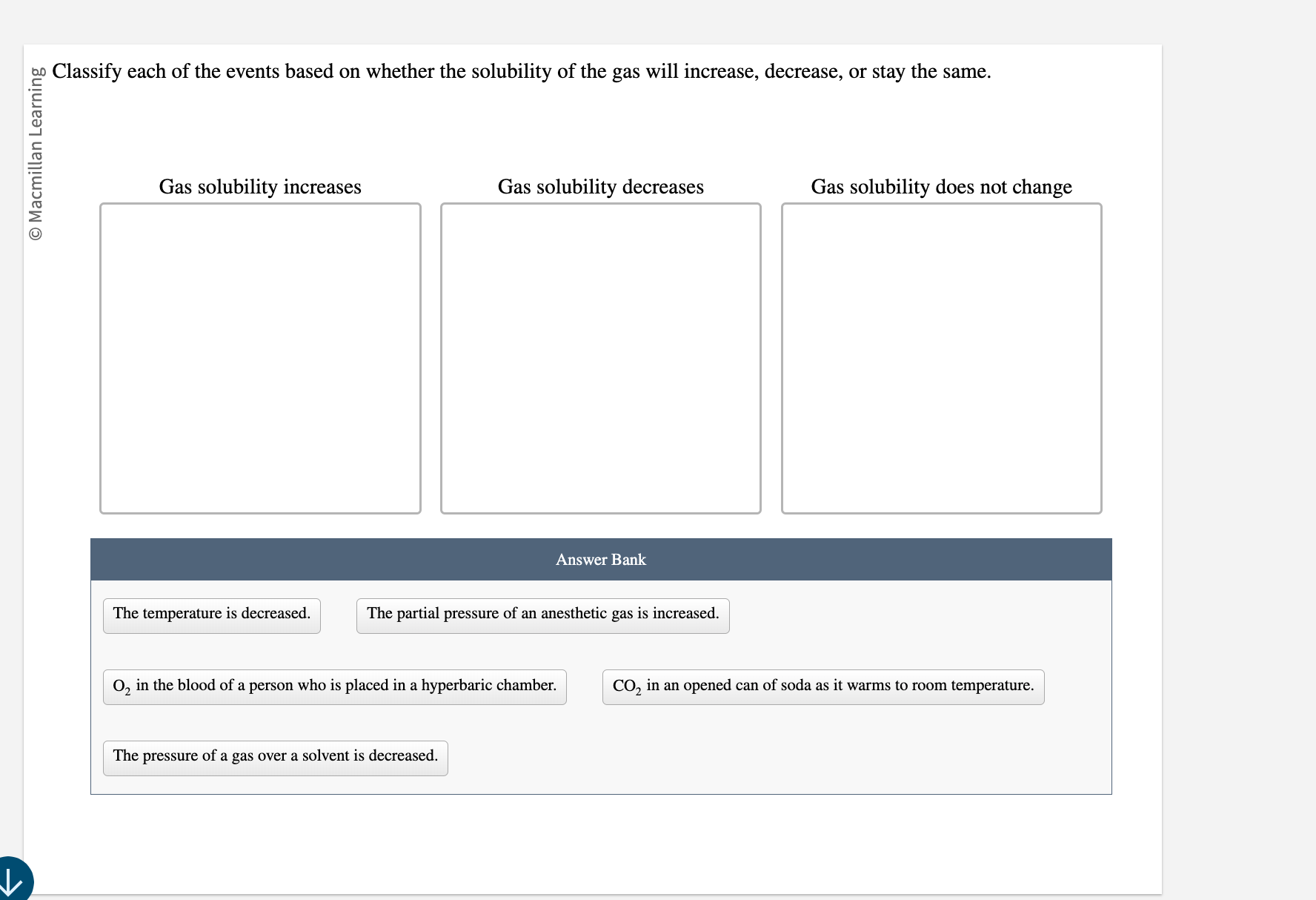Solved Classify each of the events based on whether the | Chegg.com