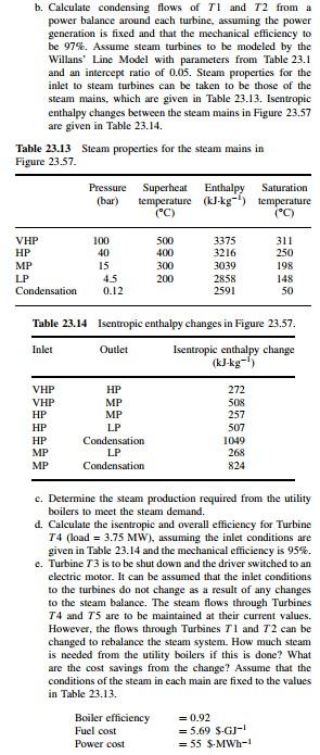Solved 9. Complete the steam balance provided in Figure | Chegg.com