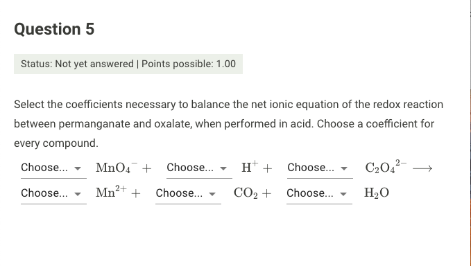 Solved Question 4 Status: Not yet answered | Points | Chegg.com