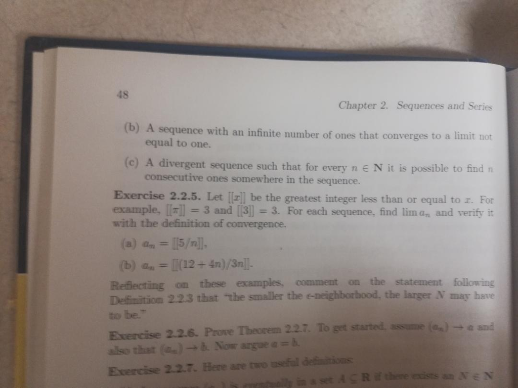 Solved 48 Chapter 2. Sequences and Series imit not (c) A | Chegg.com