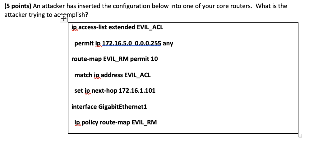 Solved ACL Implementation (10 points) Reference the above | Chegg.com