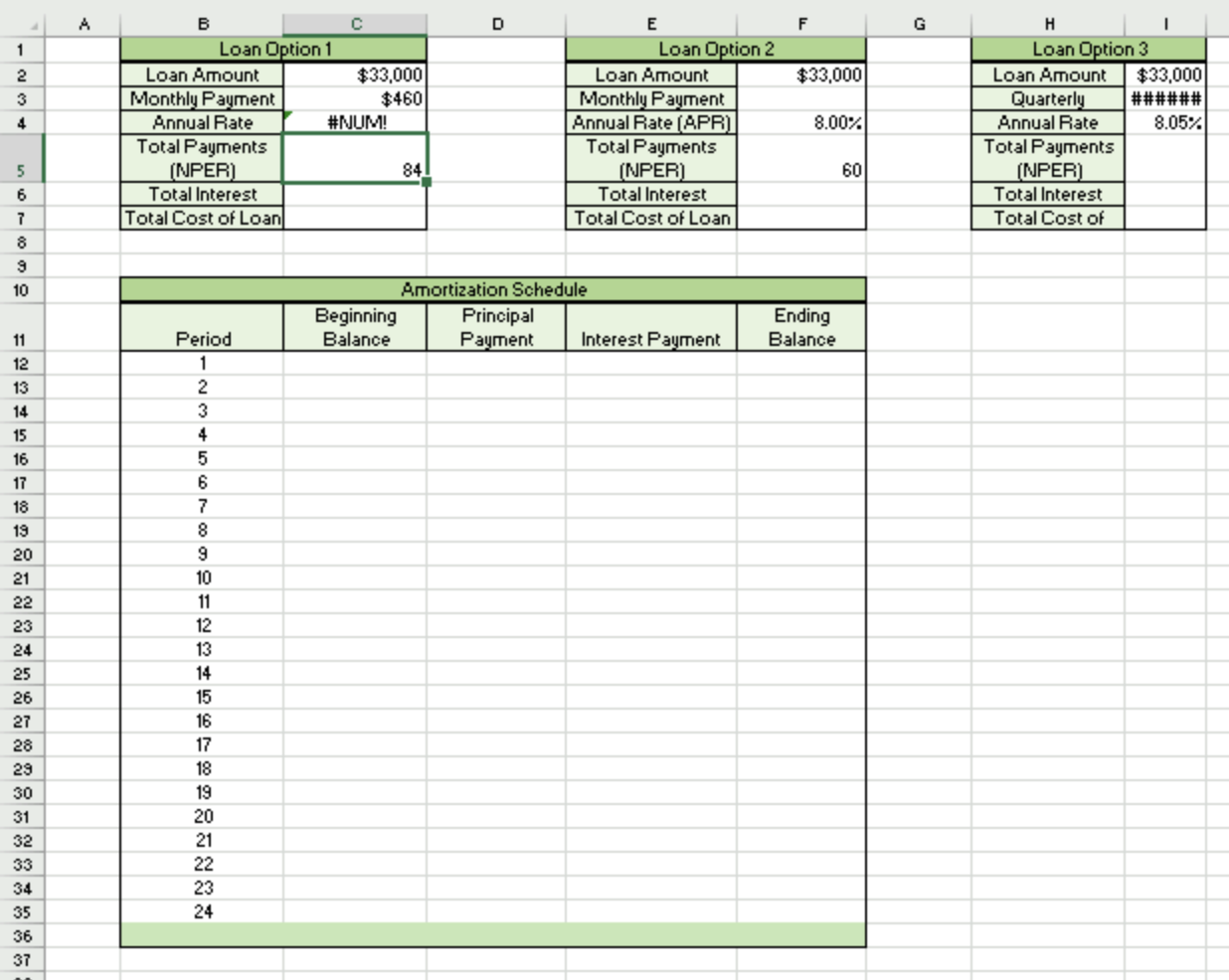 Solved Start Excel. Download and open the file named | Chegg.com