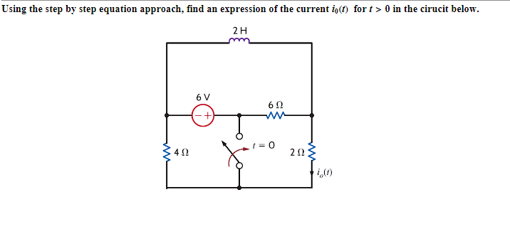 Solved Using the step by step equation approach, find an | Chegg.com