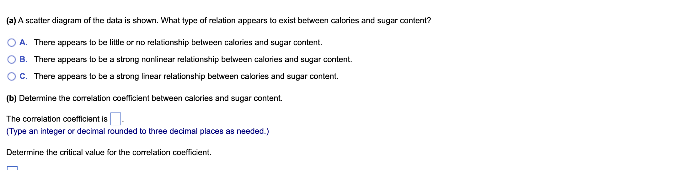 Solved Recompute the correlation coefficient. The new | Chegg.com