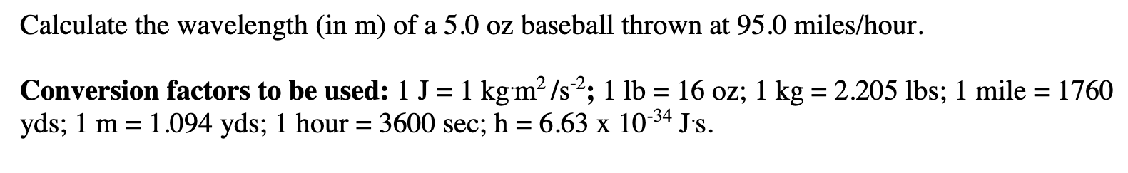 Solved Show all work. Only use the unit conversions listed | Chegg.com