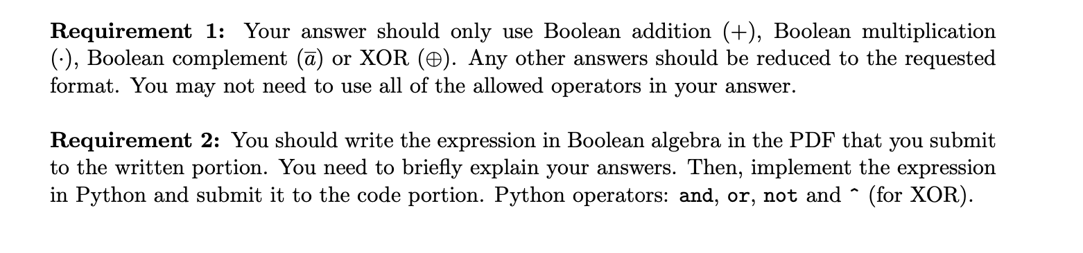 Solved Problem 1. (20 points] Let a4a3a2ajao be a 5-bit | Chegg.com