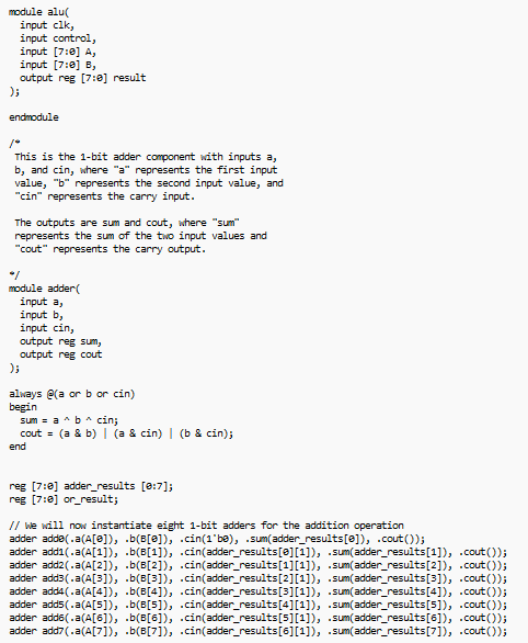 Hi, I hope you are doing well. The attached verilog | Chegg.com
