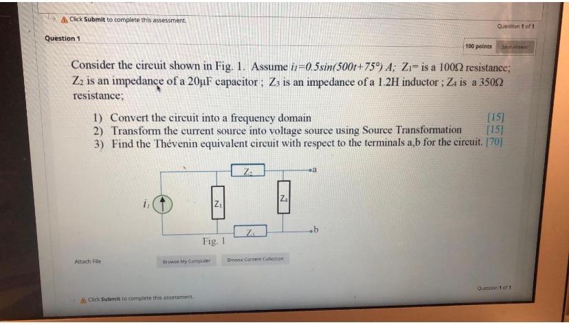 Solved Click Submit to complete this assessment, Question 1 | Chegg.com