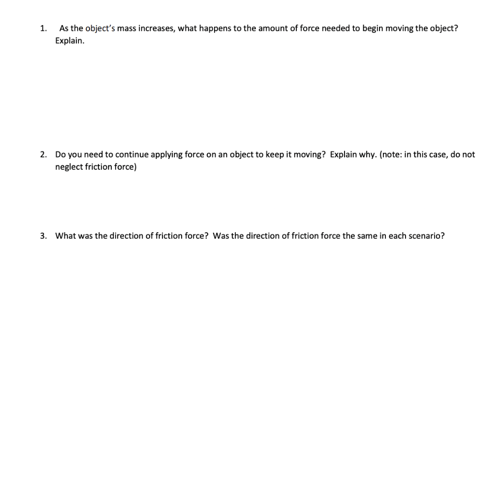 Solved Part 4 Use the FRICTION Section Procedure 1. CLICK | Chegg.com Solved Part 4 Use the FRICTION Section Procedure 1. CLICK | Chegg.com