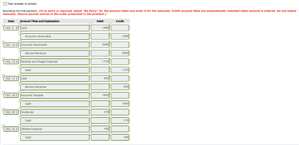 Solved Prepare a general ledger using T-accounts. Enter | Chegg.com