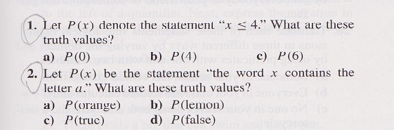 Solved 1. Let P(x) denote the statement Solved 1. Let P(x) denote the statement