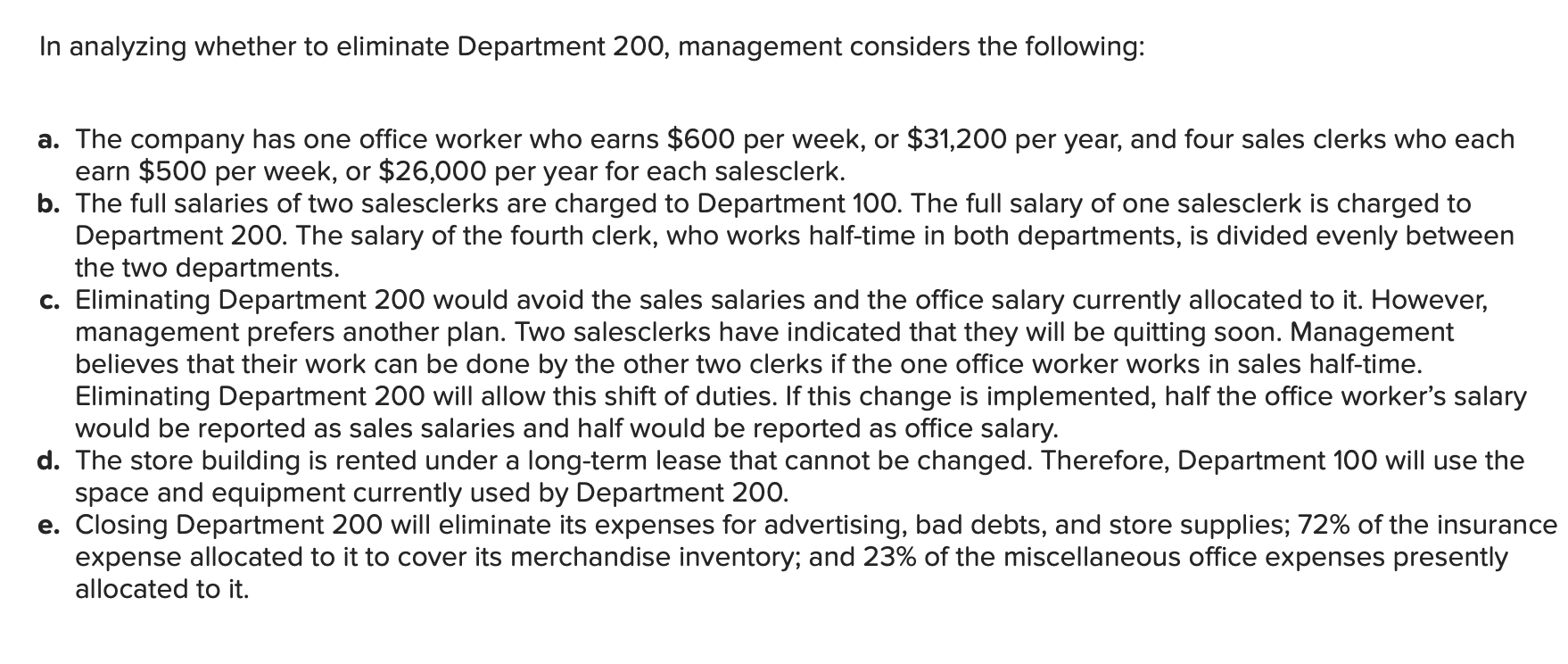 Solved Required: 1. Complete the following report showing | Chegg.com