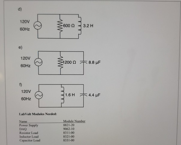 Solved For each of the circuits shown below calculate the | Chegg.com