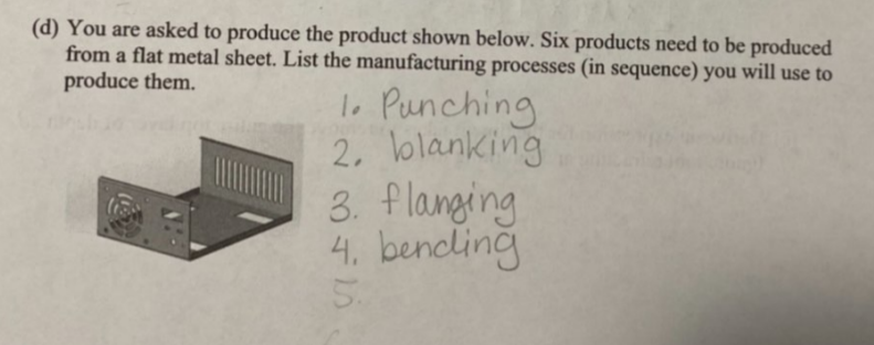 Solved (d) You are asked to produce the product shown below. | Chegg.com