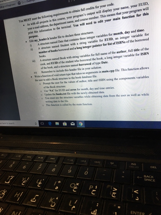 Solved 11.59 Due: May 02, 2018 In this project, you will | Chegg.com