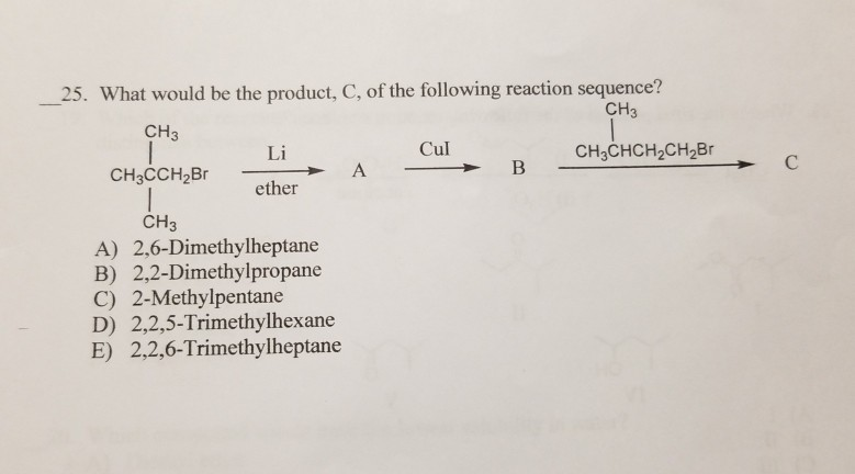 Solved 一11, which reaction is an oxidation? B) RCH2OH C) | Chegg.com