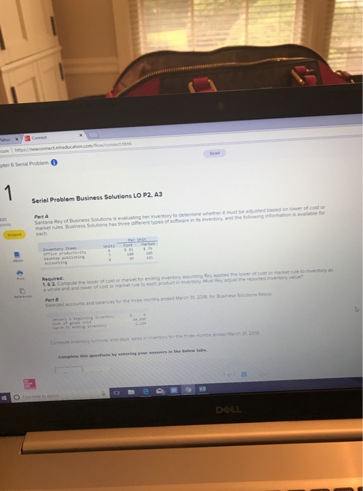 Solved nect.hem pter 6 Serial Probiem Serial Problem | Chegg.com