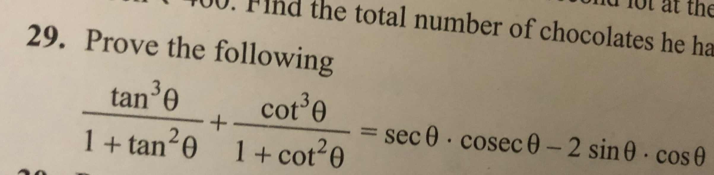 Solved 29. Prove the following | Chegg.com