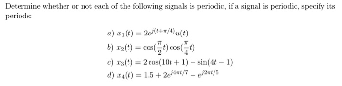Solved Determine whether or not each of the following | Chegg.com