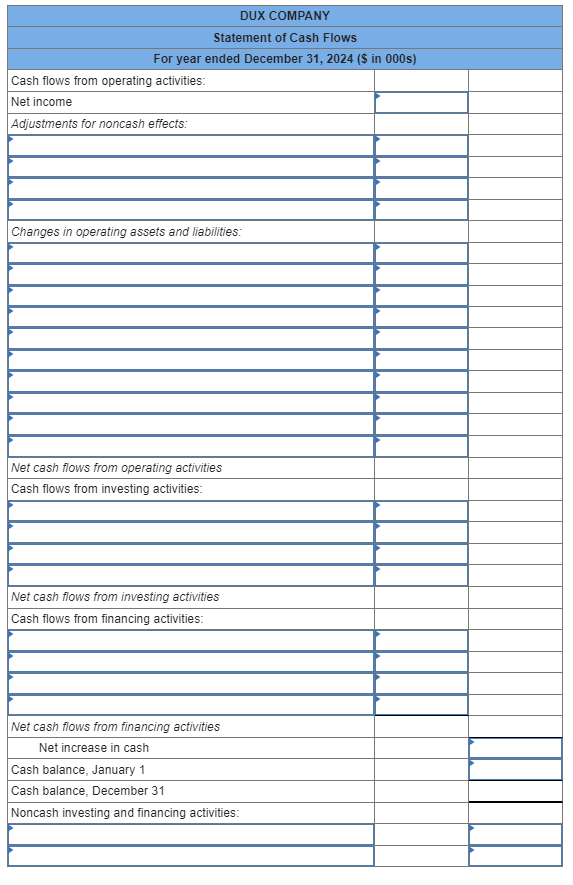 Solved Problem 21-16 (Algo) Statement of cash flows; | Chegg.com