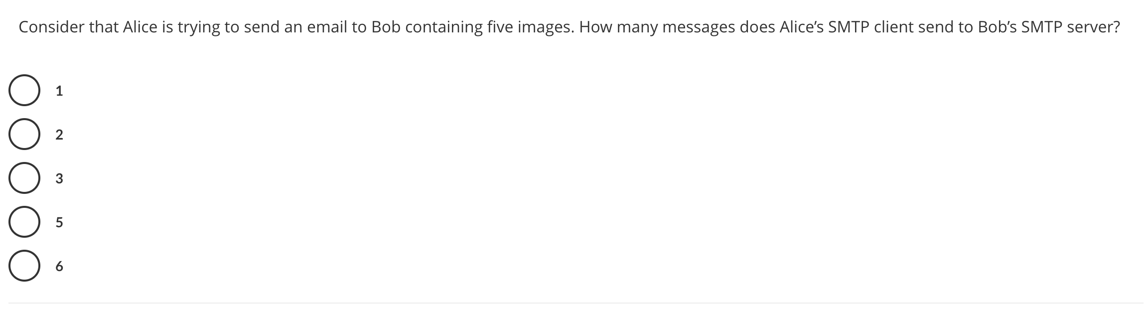 Solved Consider that Alice is trying to send an email to Bob | Chegg.com