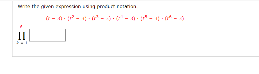 Solved Write the given expression using summation notation. | Chegg.com