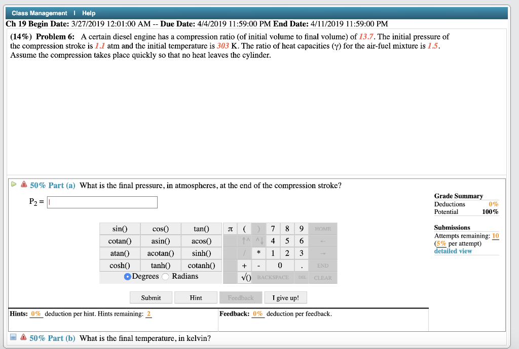 Solved Class Management Help Ch 19 Begin Date: 3/27/2019 | Chegg.com