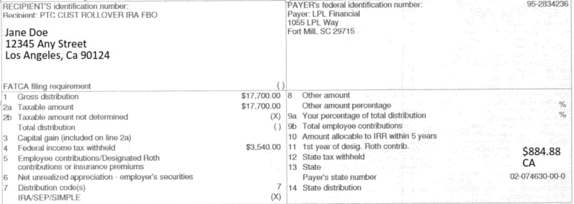 John and Jane Doe are married retired taxpayers who | Chegg.com