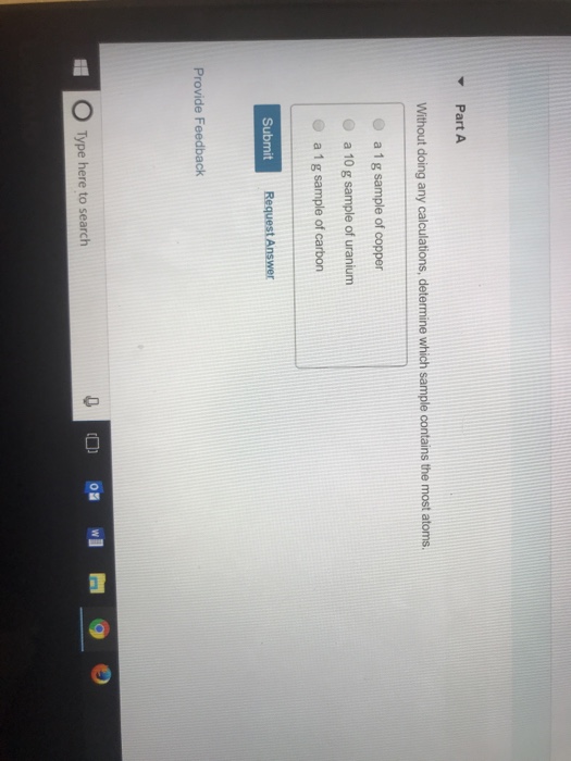 Solved Part A Without doing any calculations, determine | Chegg.com