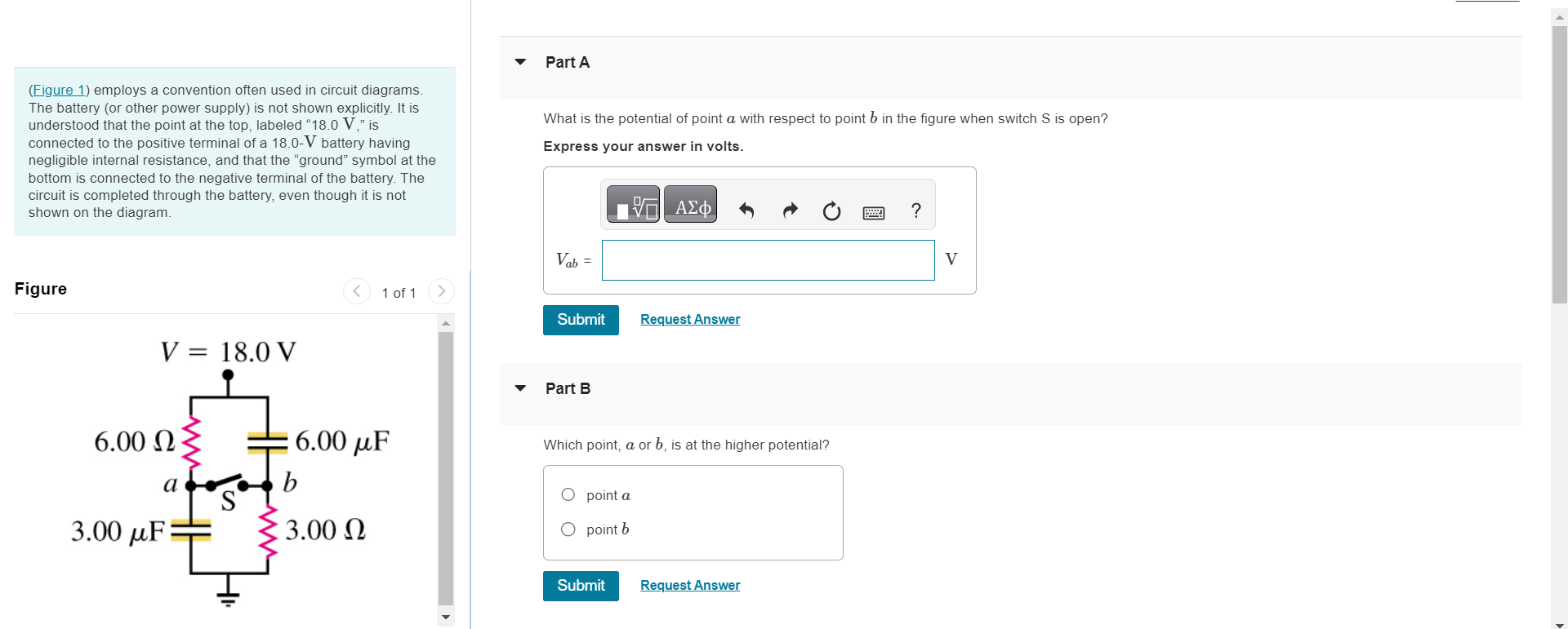 Solved (Figure 1) employs a convention often used in circuit | Chegg.com