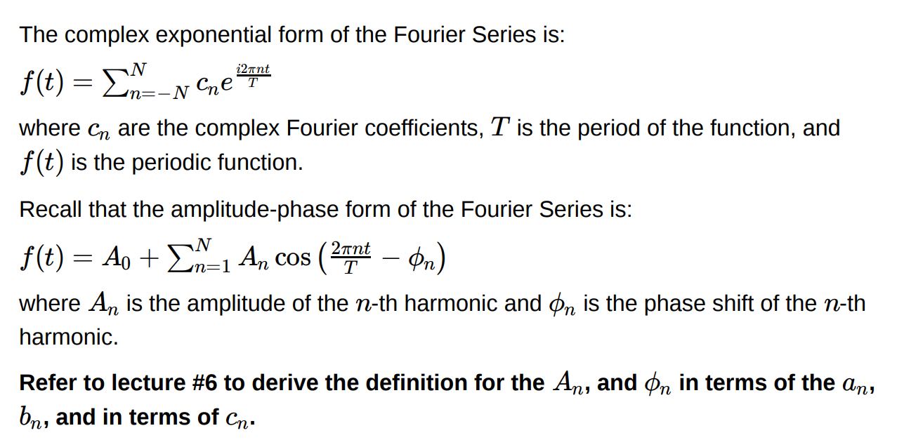 Solved During the lecture, we demonstrated how we could | Chegg.com